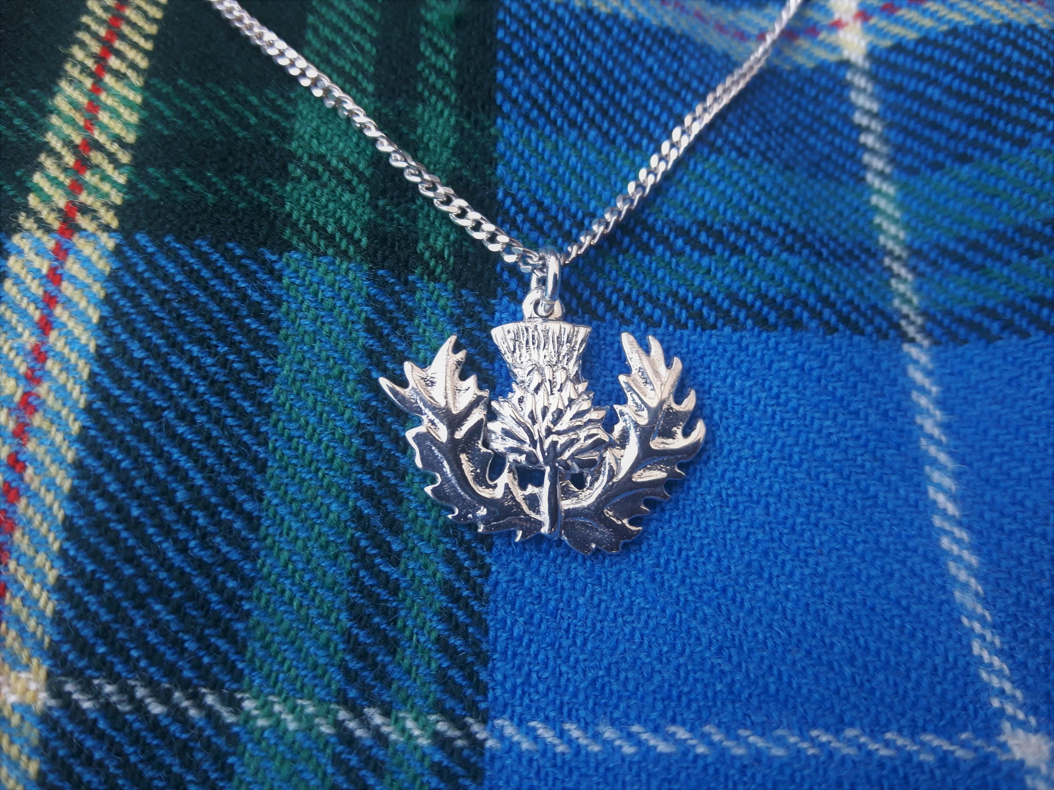Scottish Thistle Pendant – Keltic Nations