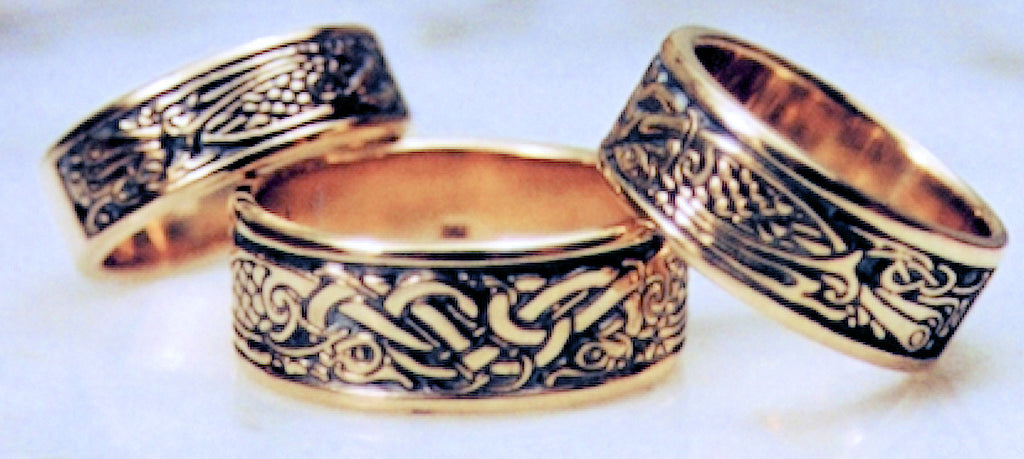 Celtic BIRDS in 14k gold – Keltic Nations
